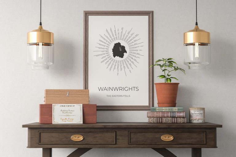 Lake District Eastern Fells Art Print - In from the Wild