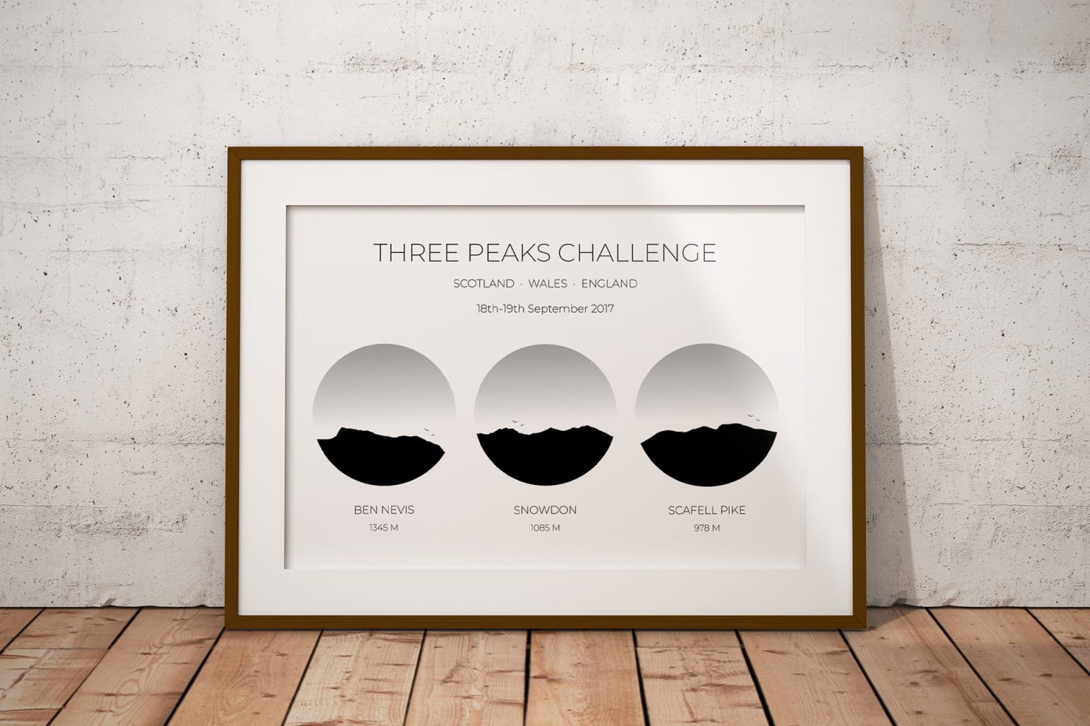 National Three Peaks Challenge Art Print - In from the Wild