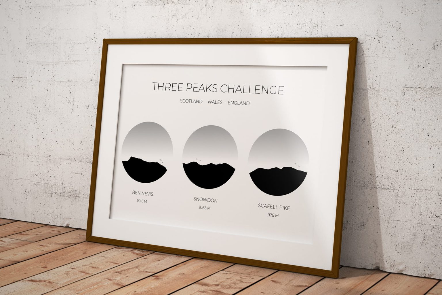 National Three Peaks Challenge Art Print - In from the Wild