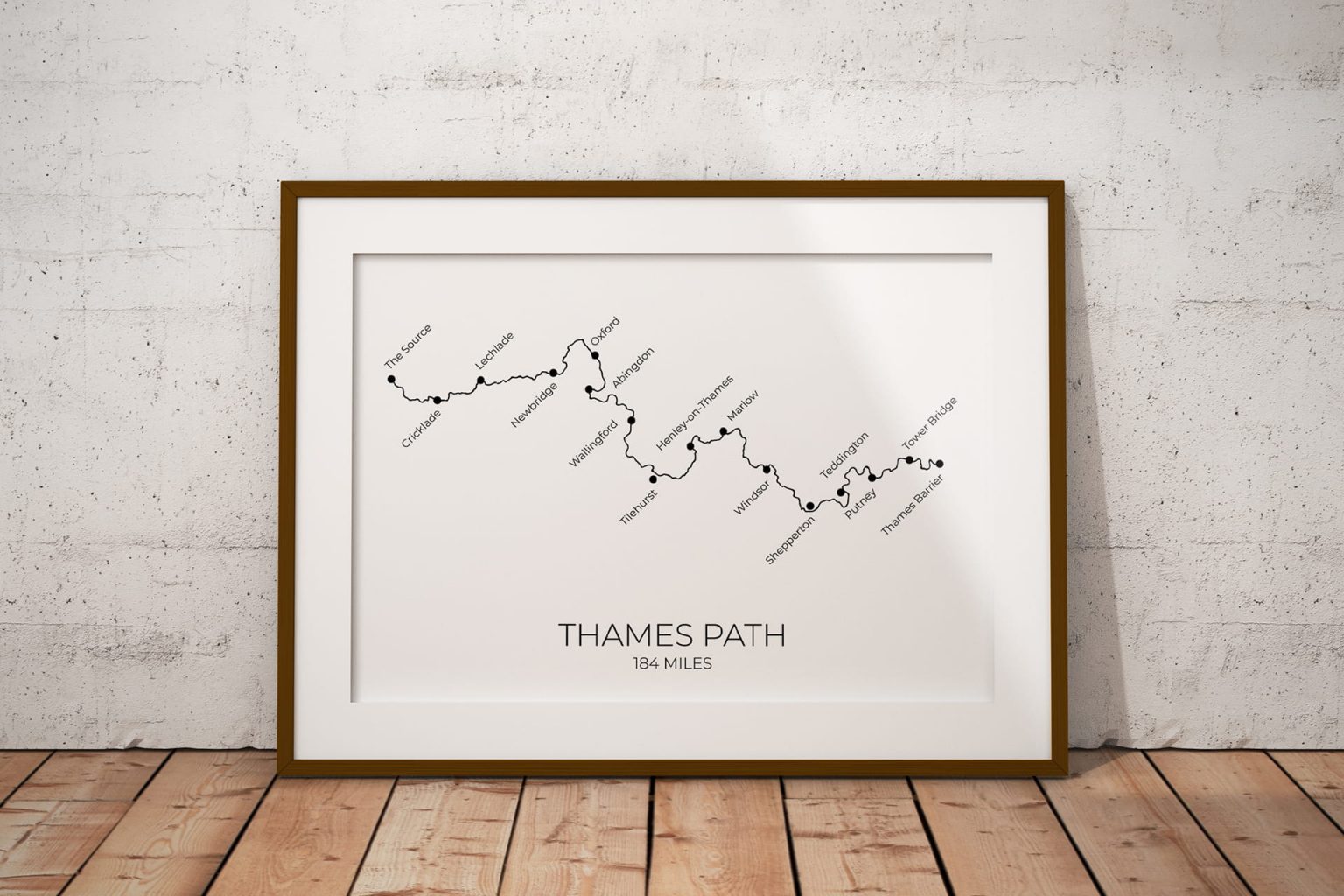 Thames Path Art Print - In from the Wild
