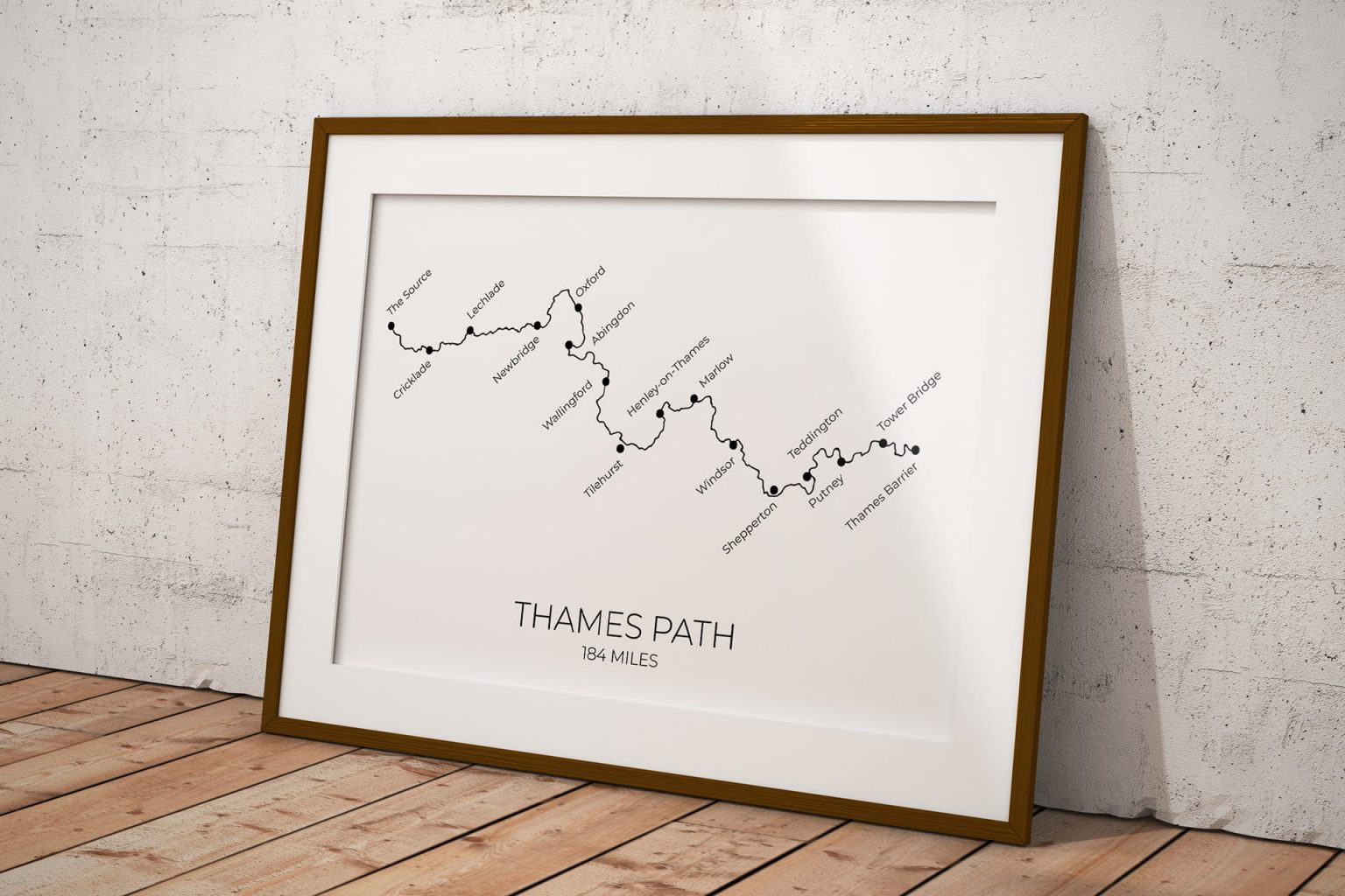 Thames Path Art Print - In from the Wild