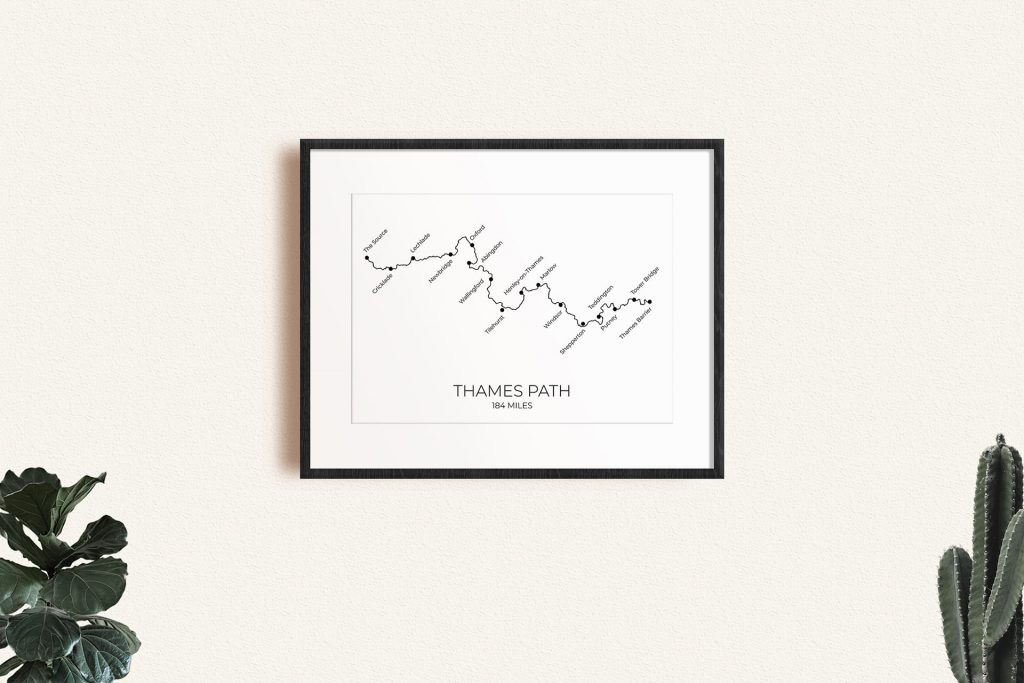 Thames Path Art Print - In from the Wild