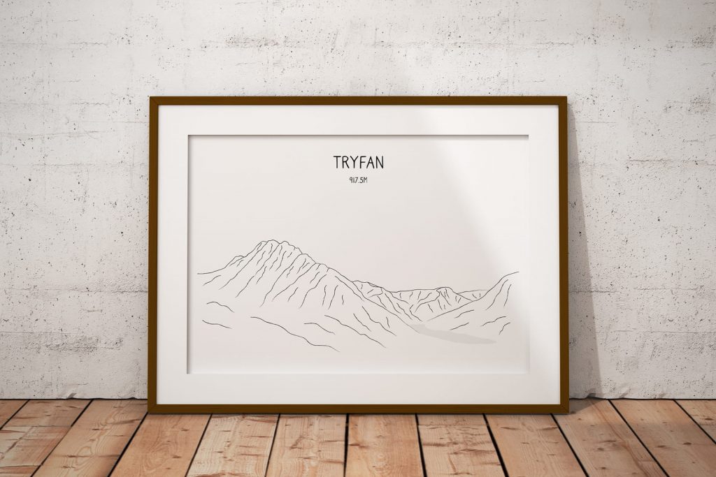 Tryfan Art Print - In from the Wild