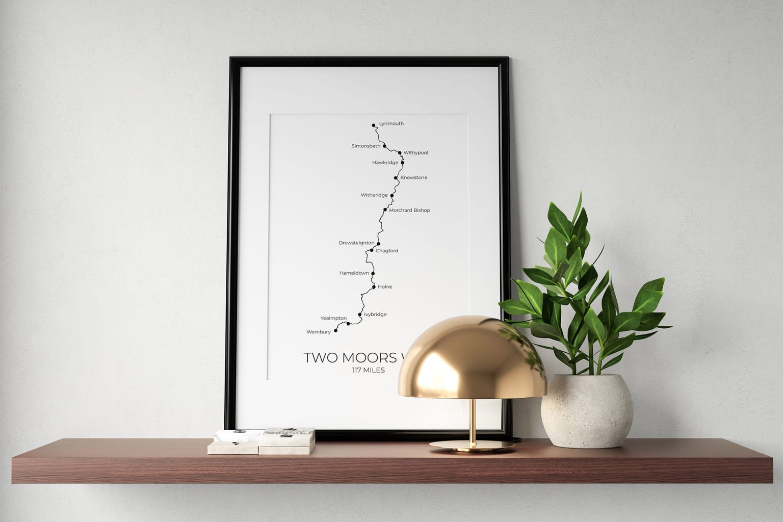 Two Moors Way Art Print - In from the Wild