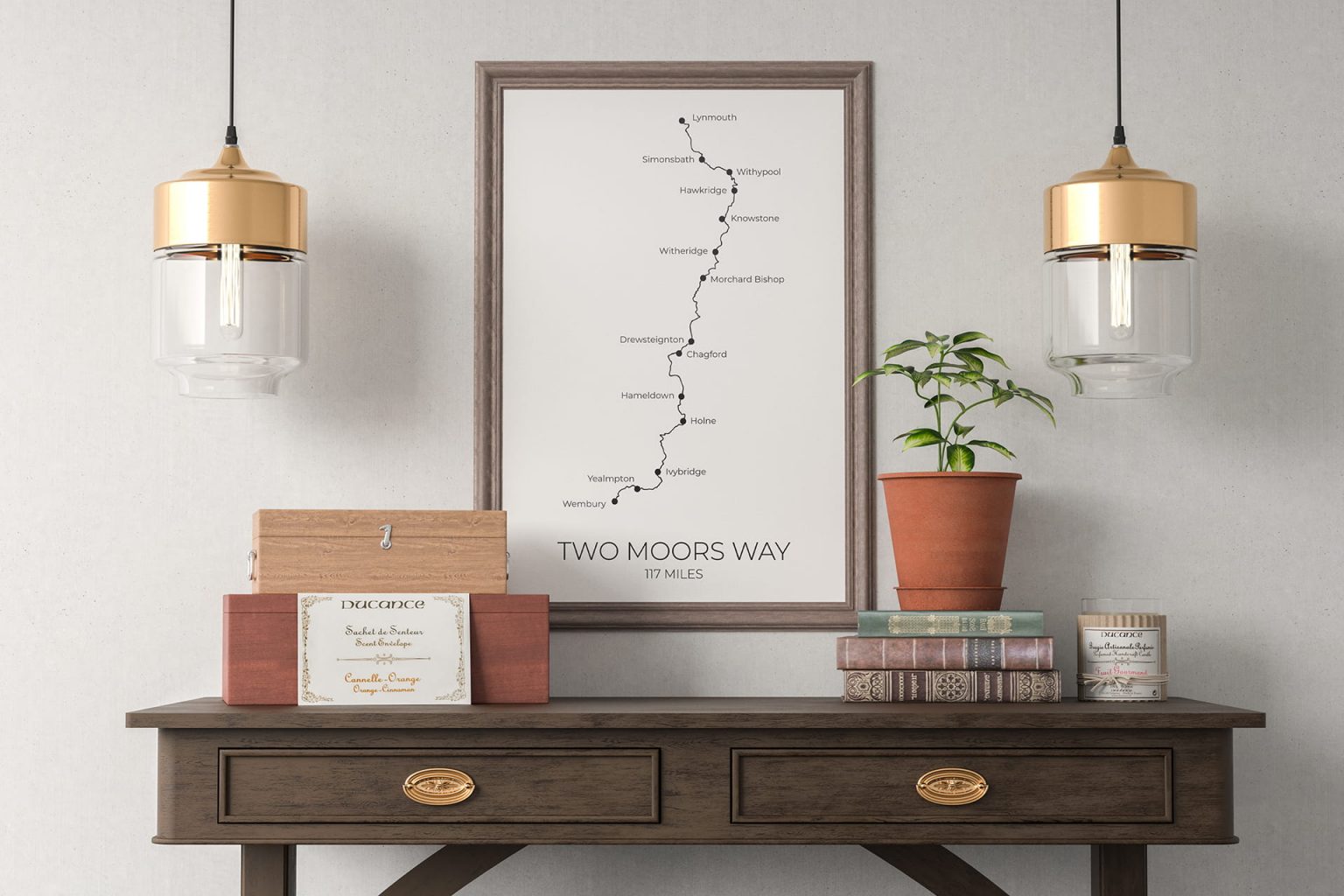 Two Moors Way Art Print - In from the Wild